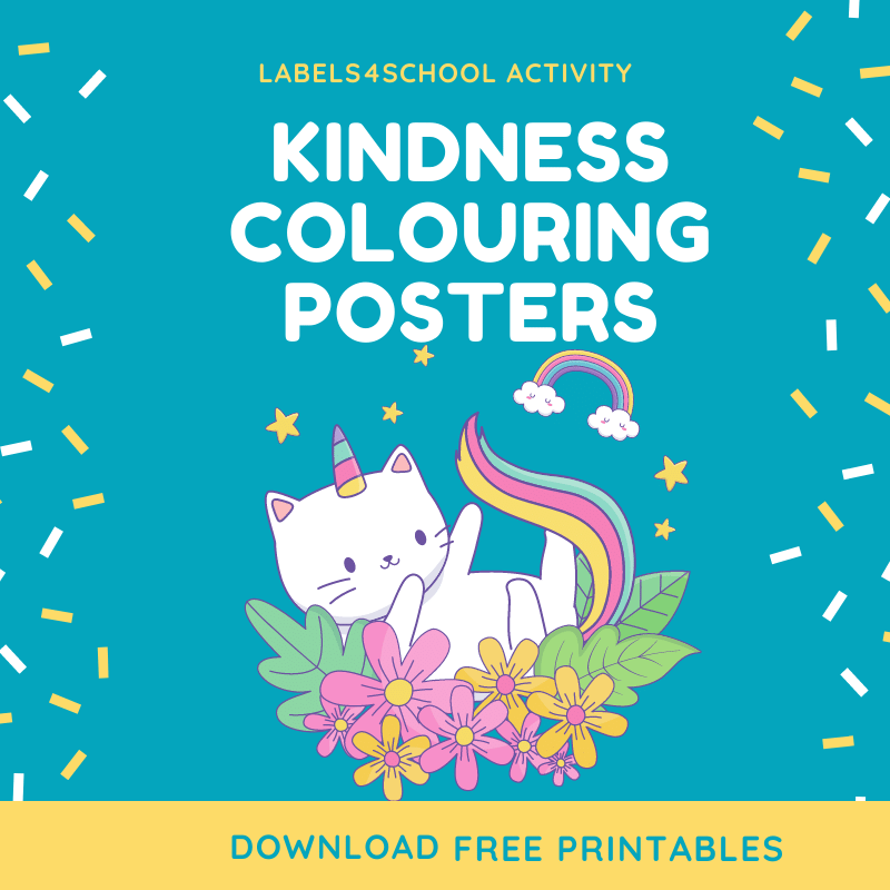 Kindness Colouring Posters – Labels4School UK