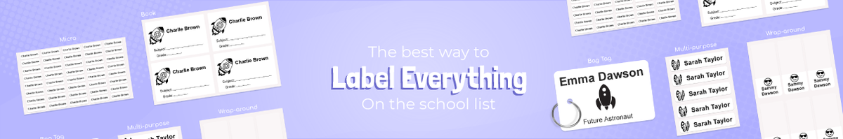 Classic Top-Up Labels | School Name Tags & Refills | UK – Labels4School UK