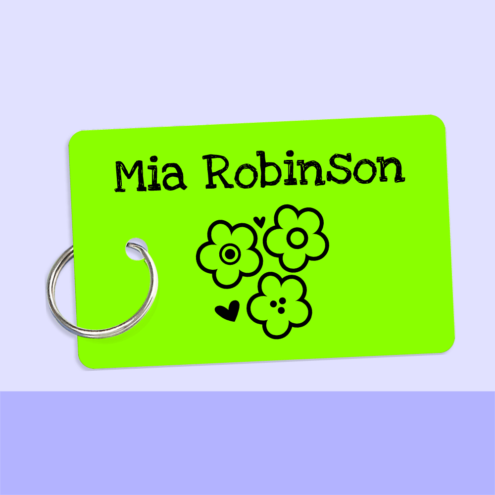 Durable name label bag tags for school and luggage | Labels4school UK ...