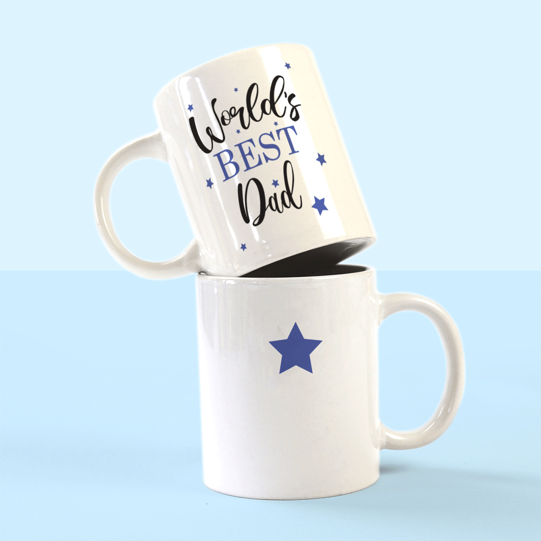 Personalized Worlds Best Dad Mug | Father's Day Mug | Labels4School ...
