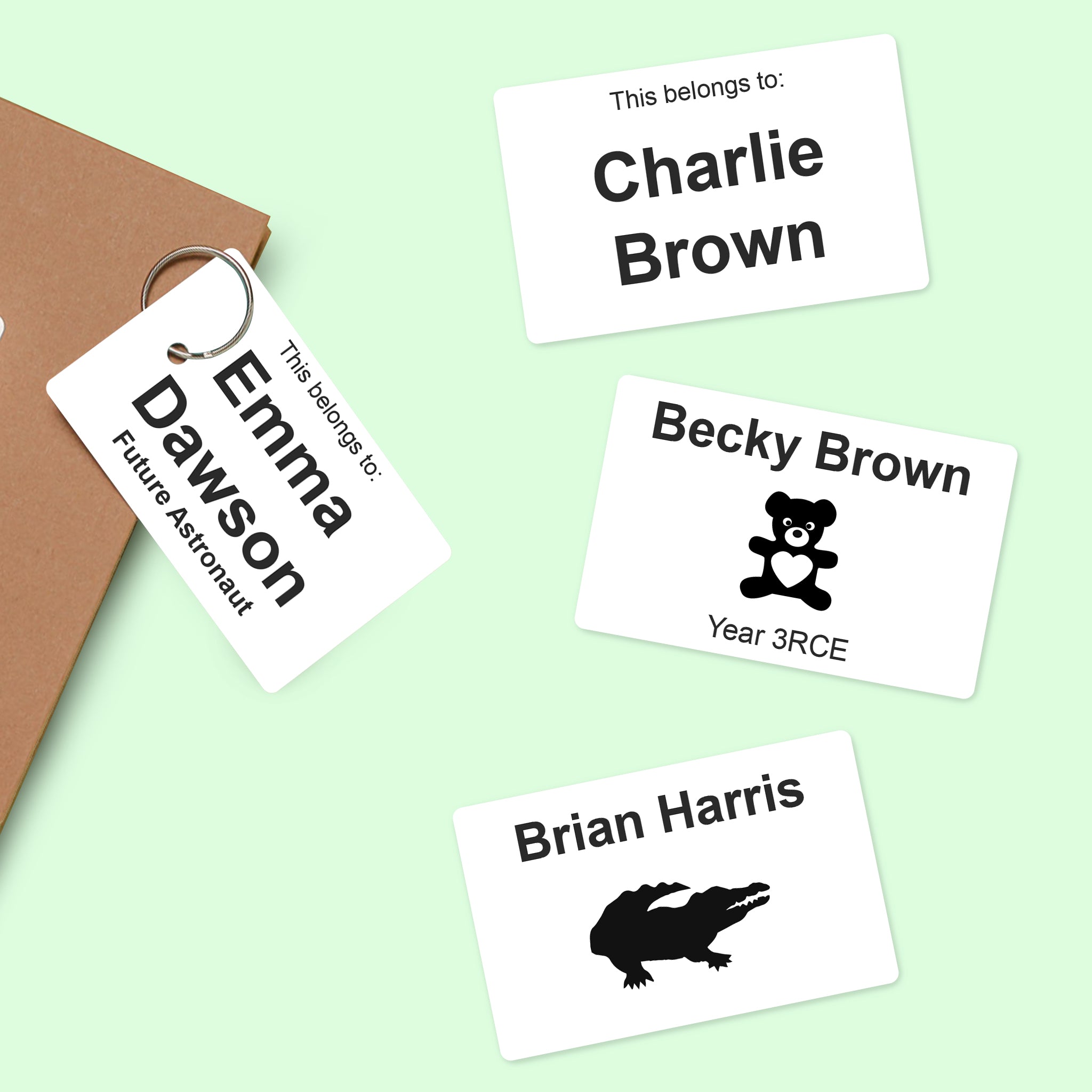 The Super Pack | 280 Personalised Name Labels – Labels4School UK
