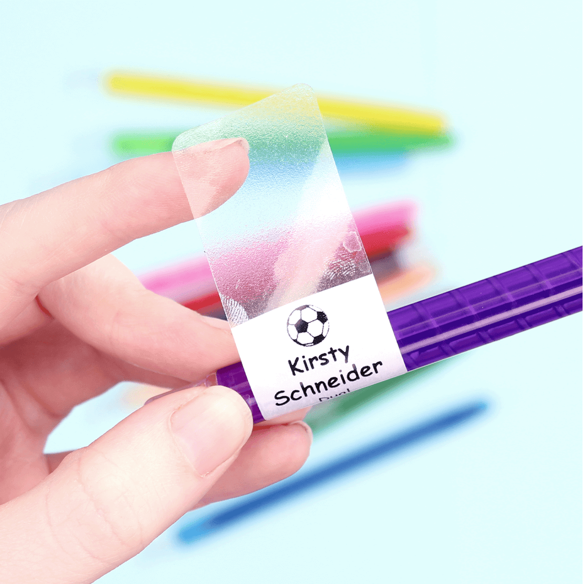 Pen and Pencil Name Labels | Waterproof, Self Laminating – Labels4School UK